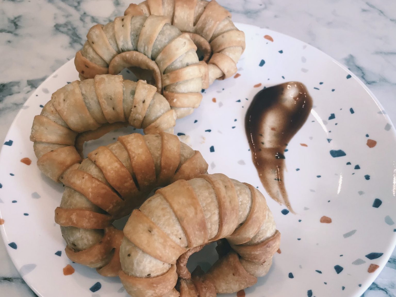 Tangy Ring Samosas - Tangy Recipes