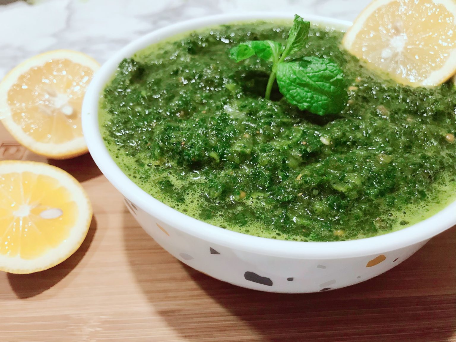 Mint & Parsley Sauce - Tangy Recipes